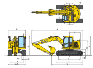 Komatsu PC138 Excavator Rental - U-Dig Equipment Rentals
