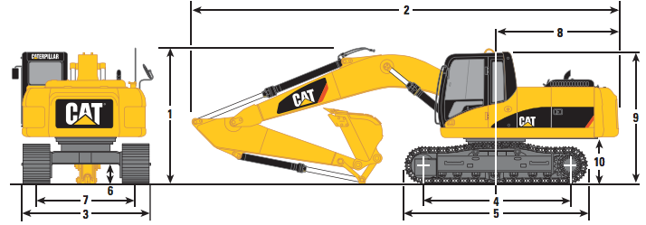 CAT 320D L Excavator Rental - U-Dig Heavy Equipment