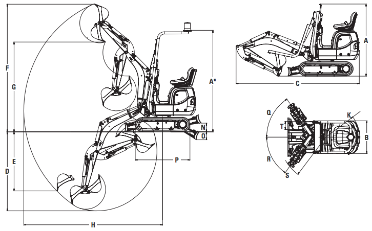 Caterpillar 300.9 Mini Excavator Rental - $220 daily - U-DIG