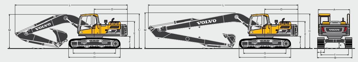 Volvo EC220 D Excavator Rental - U-DIG Heavy Equipment Rentals